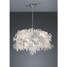 Rippvalgusti LEAVY 70 cm valge - RUG Mööbel