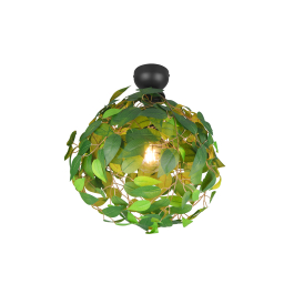 Laelamp LEAVY 38 cm roheline - Rug Mööbel